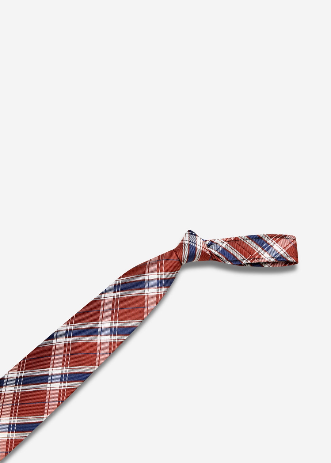 Check Tie (Orange) – SUIT SELECT THAILAND